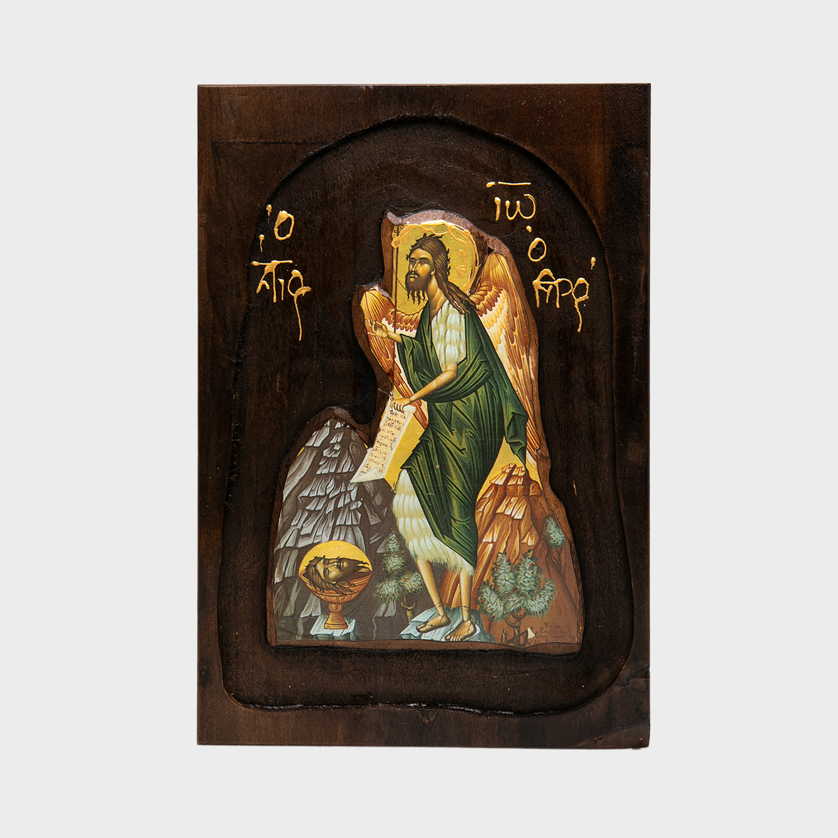 ΕΙΚΟΝΑ ΑΓΙΟΥ ΙΩΑΝΝΗ ΠΡΟΔΡΟΜΟΥ | ΞΥΛΙΝΕΣ ΕΙΚΟΝΕΣ ΑΓΙΩΝ