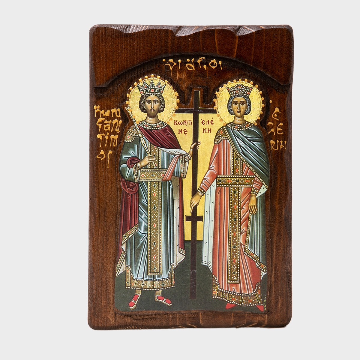 ΕΙΚΟΝΑ ΚΩΝΣΤΑΝΤΙΝΟΥ ΕΛΕΝΗΣ | ΞΥΛΙΝΕΣ ΕΙΚΟΝΕΣ ΑΓΙΩΝ