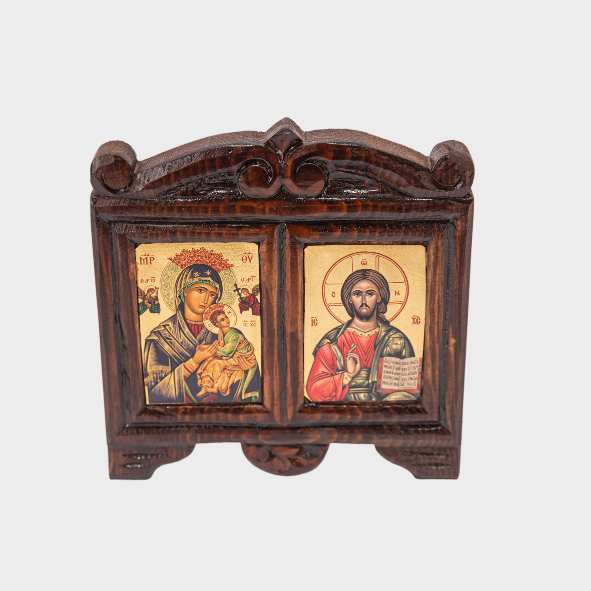 ΕΙΚΟΝΕΣ ΠΑΝΑΓΙΑΣ | ΔΙΠΤΥΧΑ ΞΥΛΙΝΑ | ΕΙΚΟΝΑ ΧΡΙΣΤΟΣ